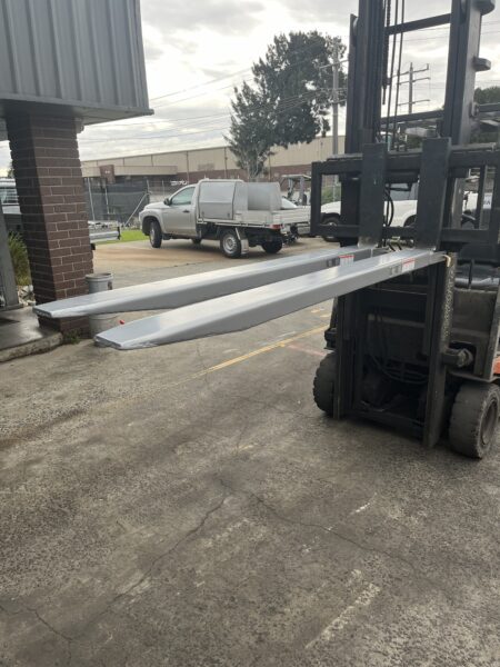 Melbourne Forklift Slipper Extensions | Two Bay Forks